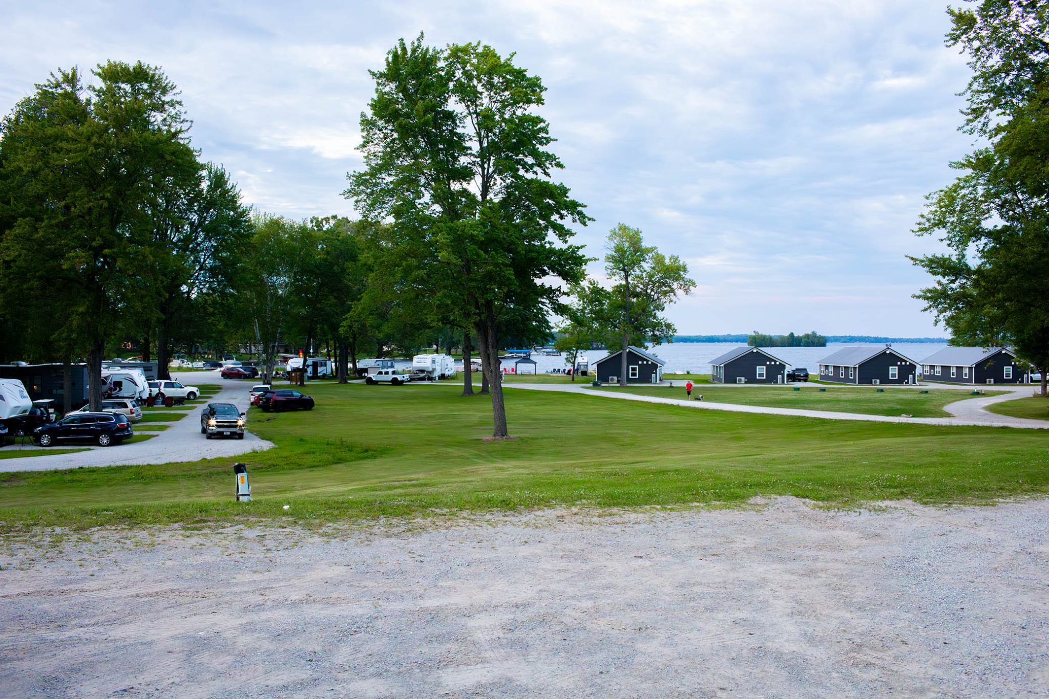 RV Sites at Noquebay Resort | Crivitz WI | Lake Noquebay